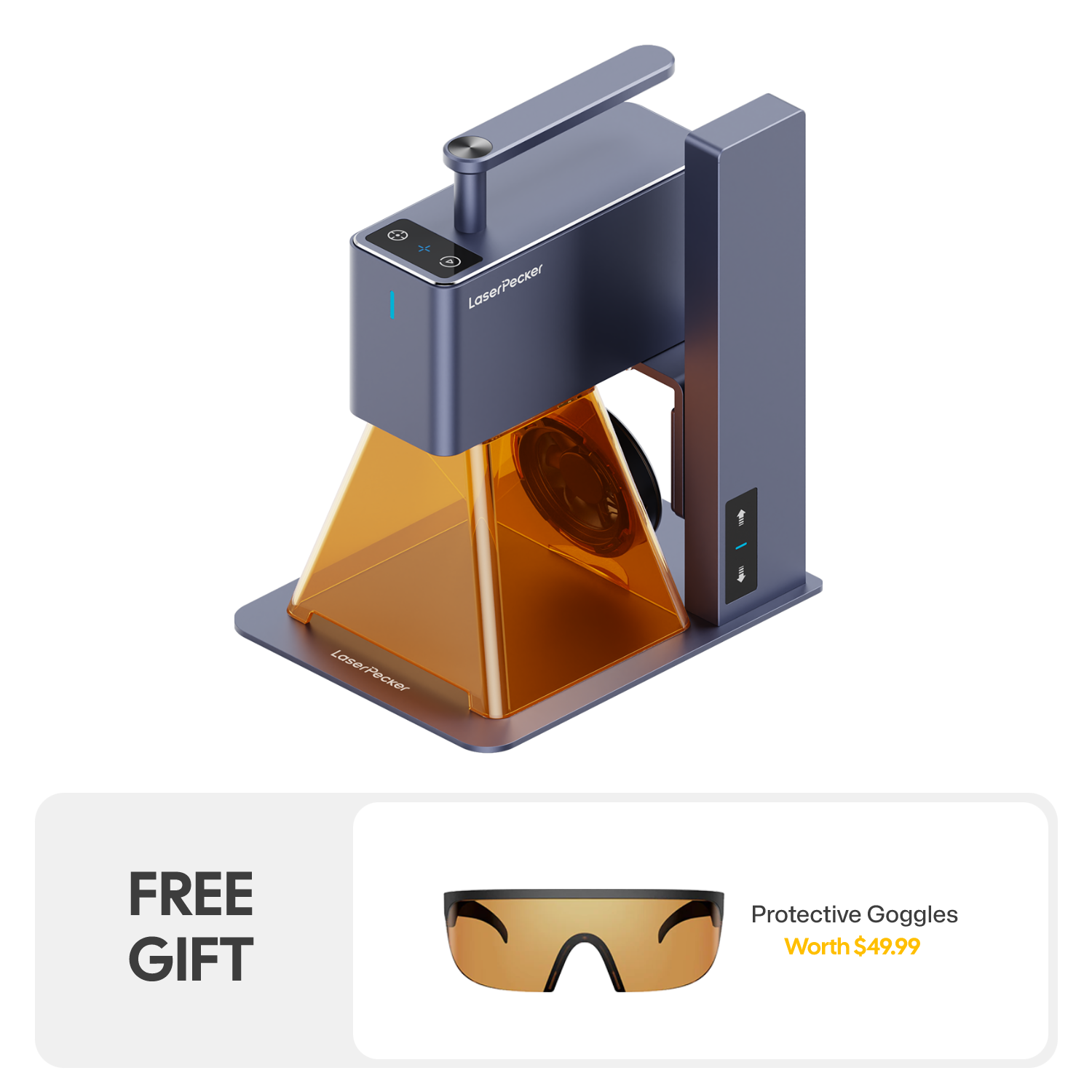 LaserPecker LP2 - Handheld Laser Engraver with Diode laser